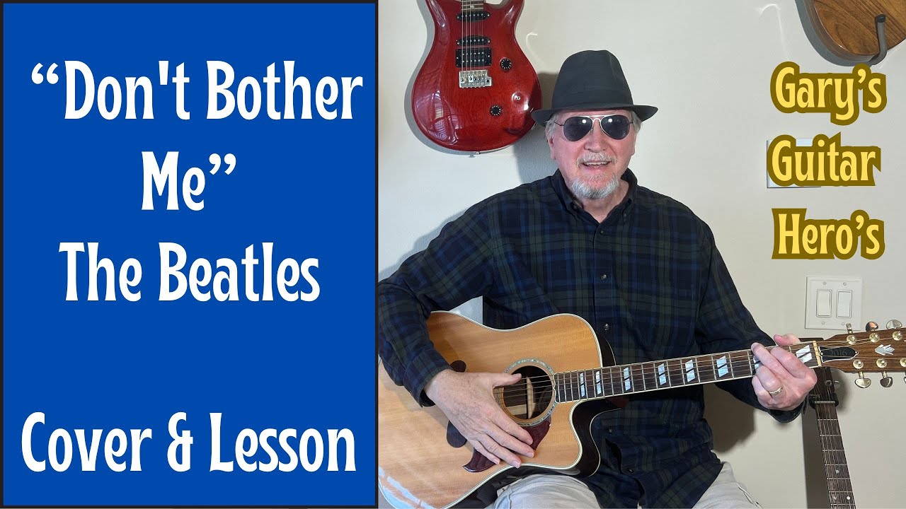 "Don't Bother Me", Simplified Acoustic Guitar Lesson - YouTube