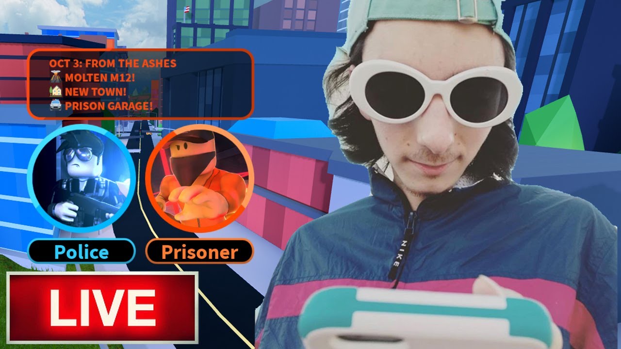 Roblox jailbreak new map update LIVE | ROBLOX LIVESTREAM HD (oct 21 ...