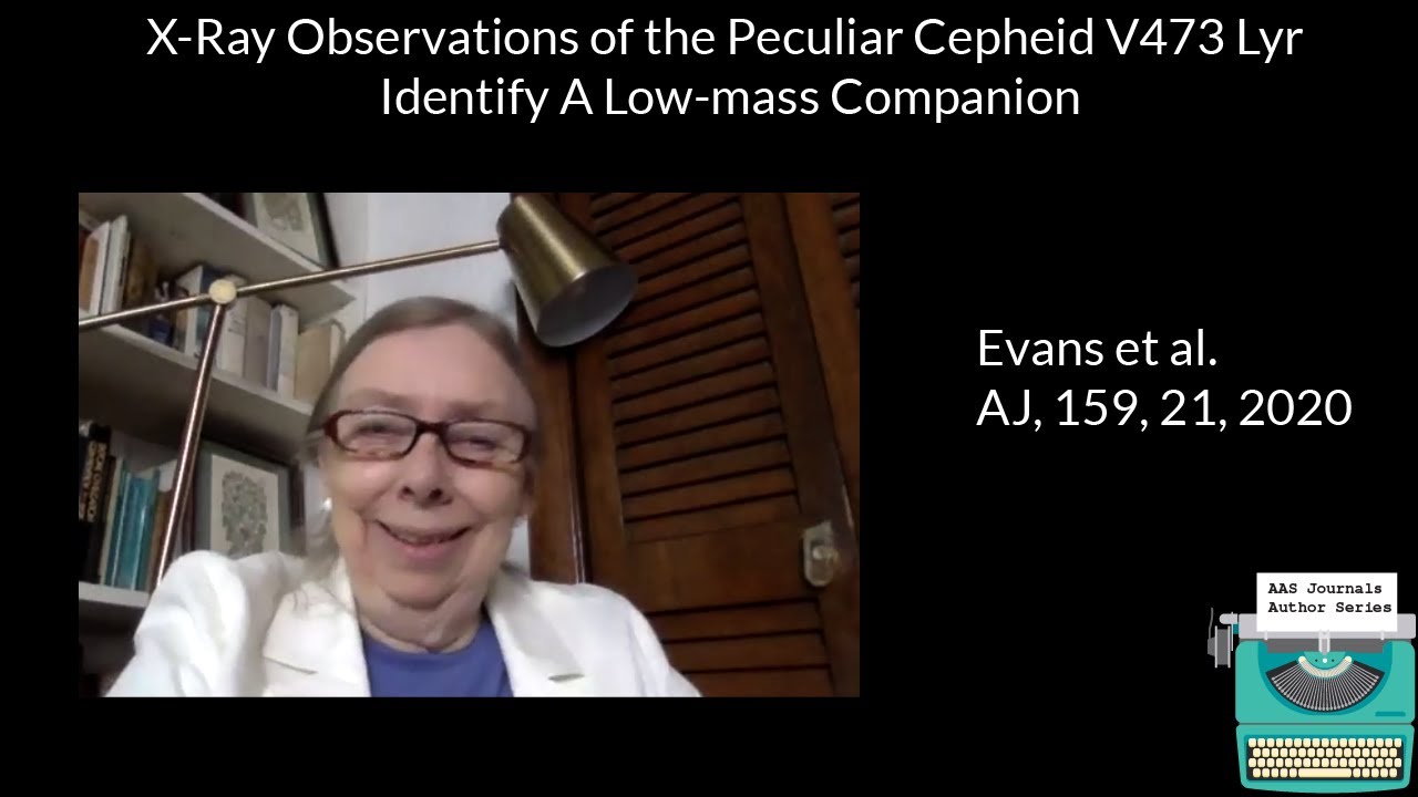 AAS Journal Author Series: Nancy Evans on 2020AJ….159..121E - YouTube