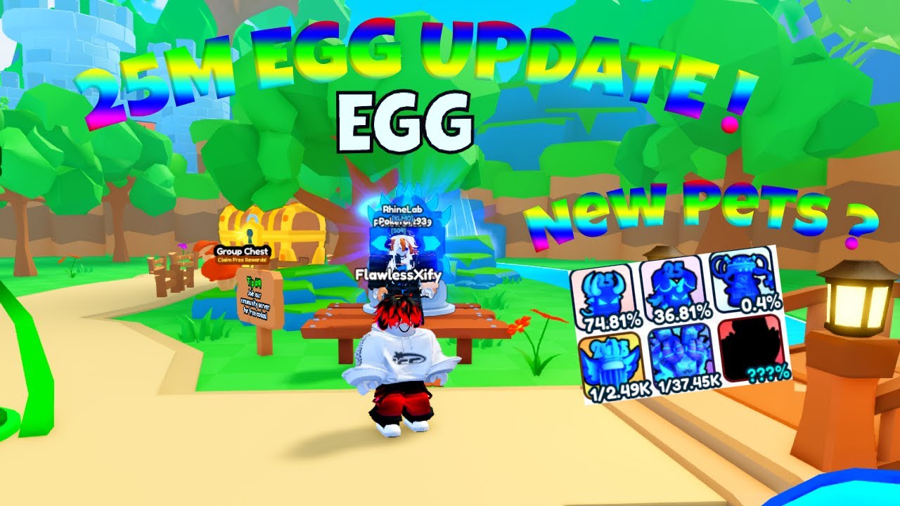 25M Visits Egg Update! [Rebirth Champions: Ultimate] - YouTube