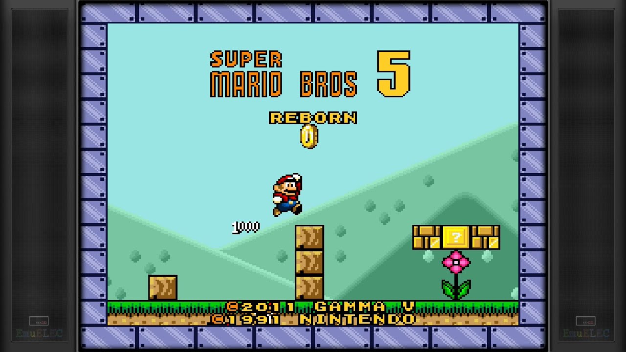Super Mario Bros 5 - Reborn - SNES - Gameplay 1 - YouTube