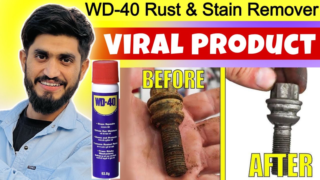 Pidilite WD-40 Multipurpose Spray, Rust Remover || पुराने समान में पाएं ...