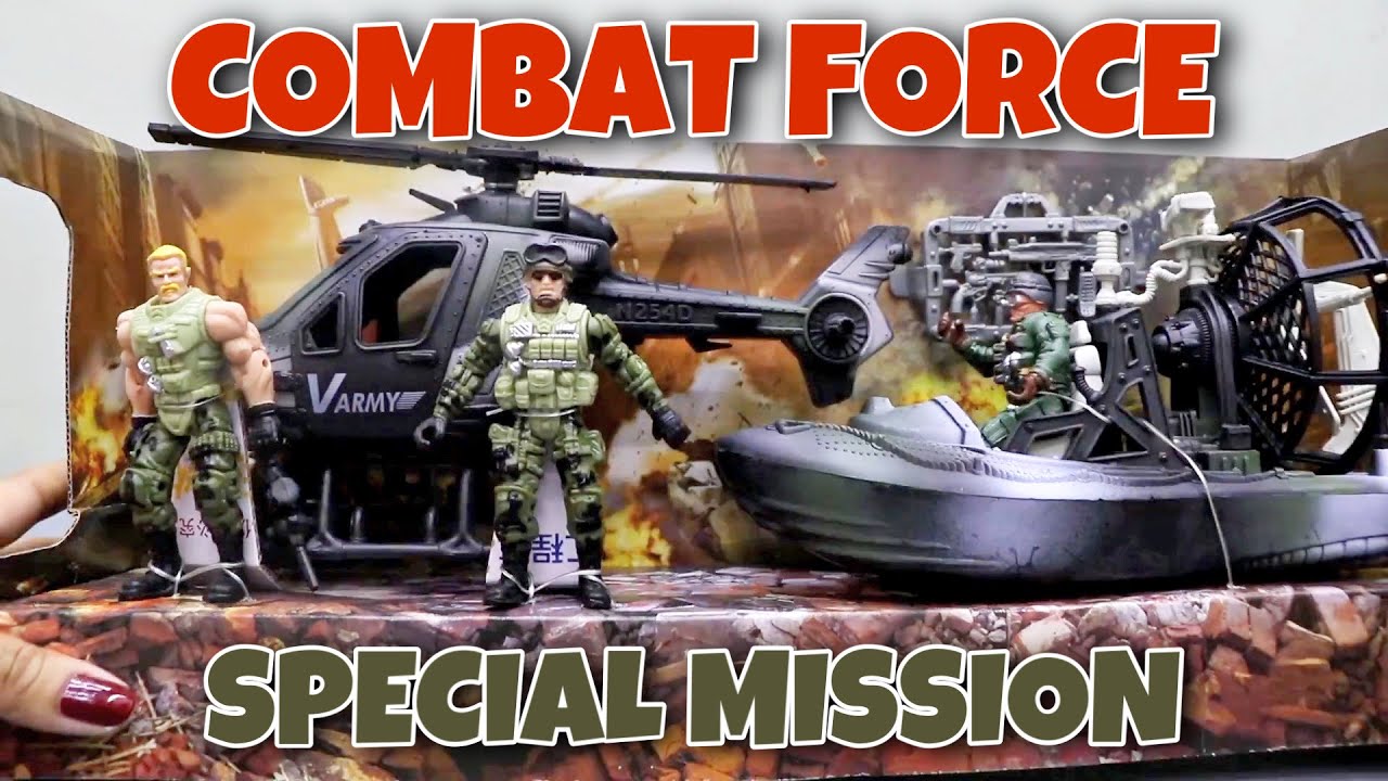 Combat Force Special Mission | Toy Unboxing - YouTube