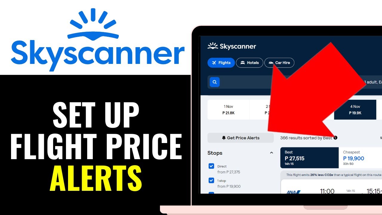 How to Set Up Flight Price Alerts in Skyscanner 2025 (Simple Guide ...