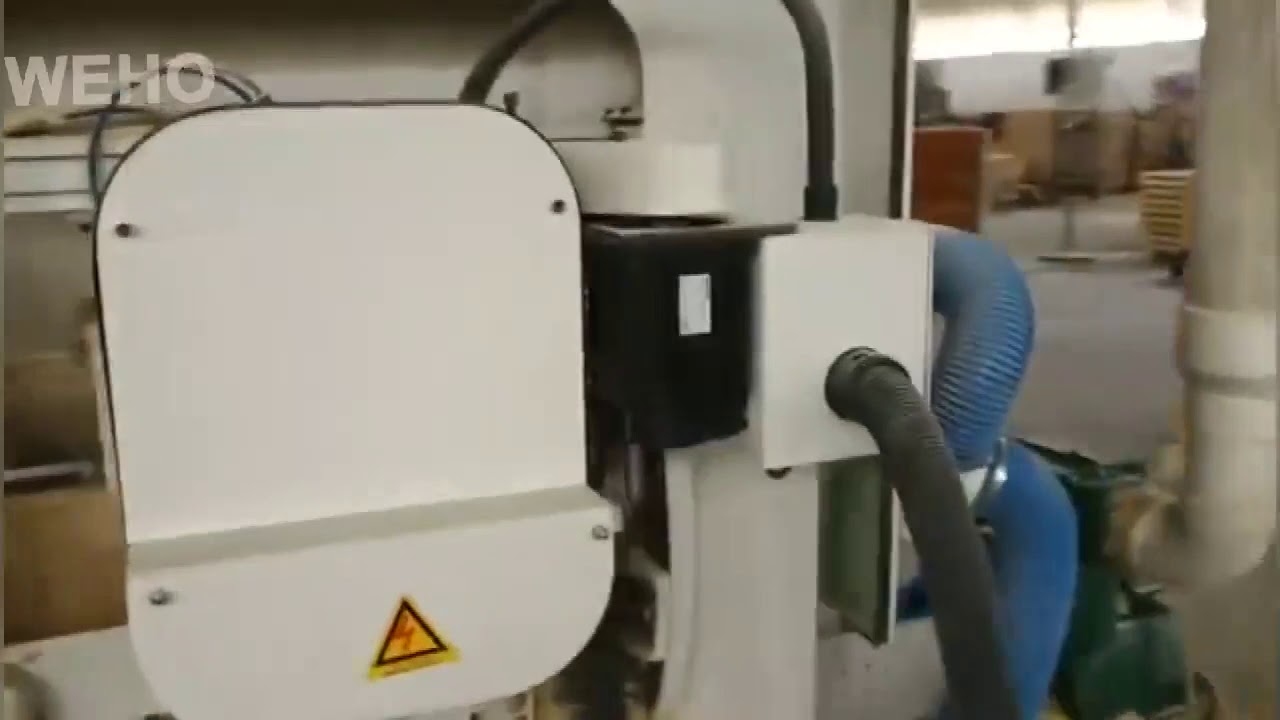 Four head High speed Double sided tenoning machine for round end tenon ...