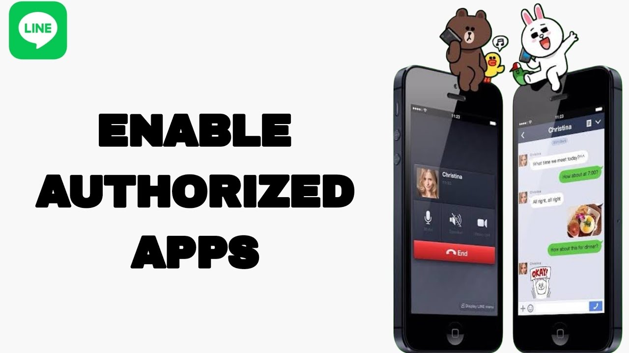 How To Enable Authorized Apps On Line App | Step By Step - YouTube