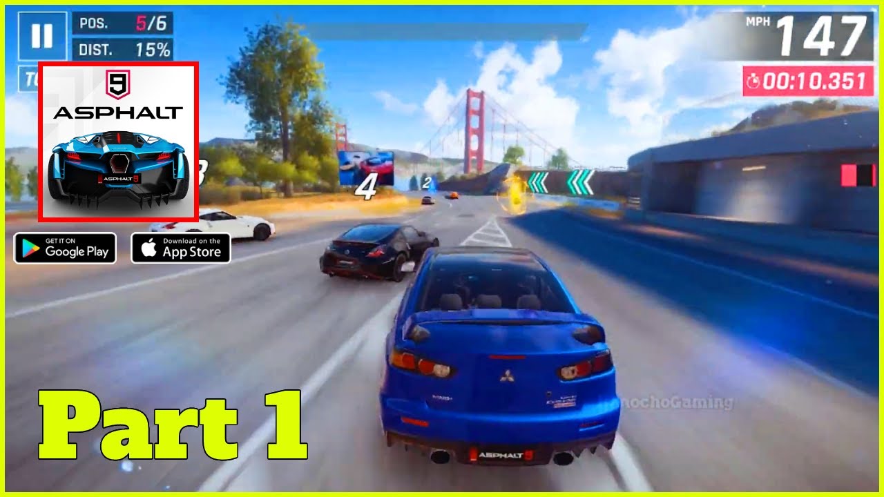 Asphalt 9 Legends Gameplay Walkthrough Part 1 - Android iOS Mobile Car ...