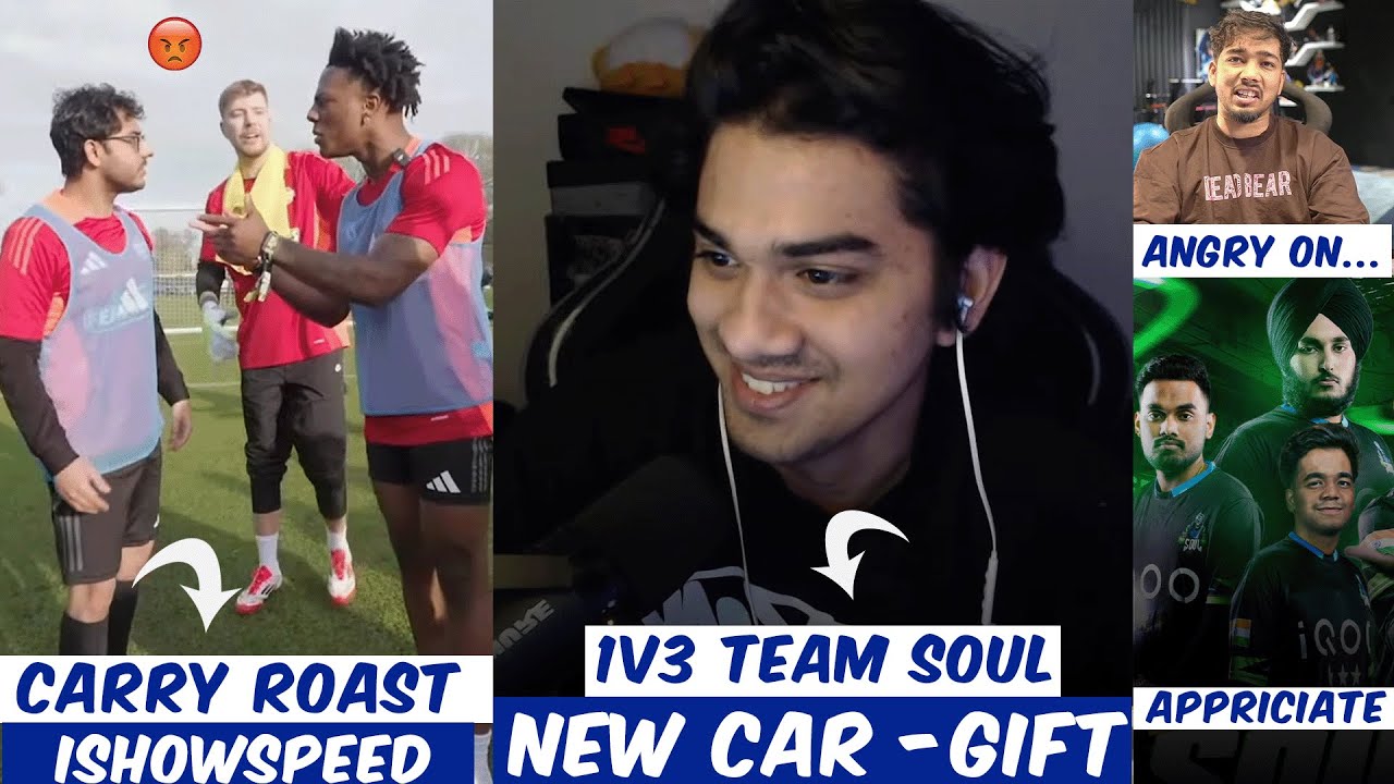 iShowspeed x CarryMinati - Scout Copy | Regaltos GiftED Car ft SouL 🚀 ...