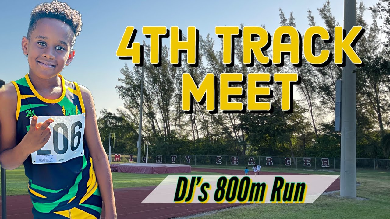 4th Track Meet - 800m - YouTube