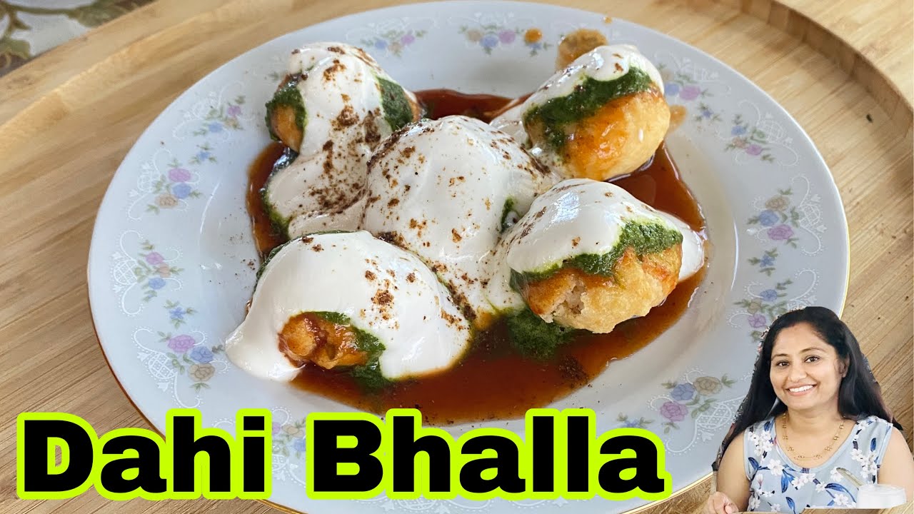 Dahi Vada Recipe in English | Dahi Bhalla Recipe | Dahi Vada | Desai ...