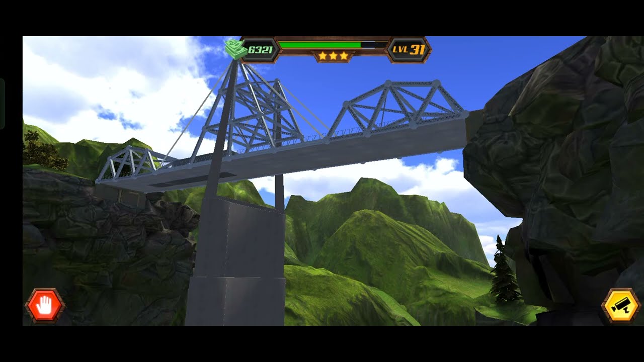 Bridge Construction Simulator level 31 - YouTube