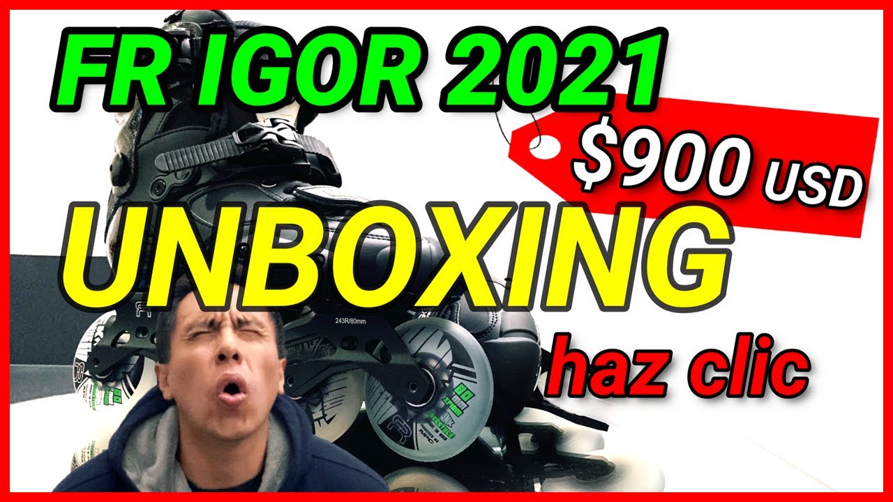 🔥FR IGOR 2021 UNBOXING | FR SKATES | Freestyle Slalom - YouTube