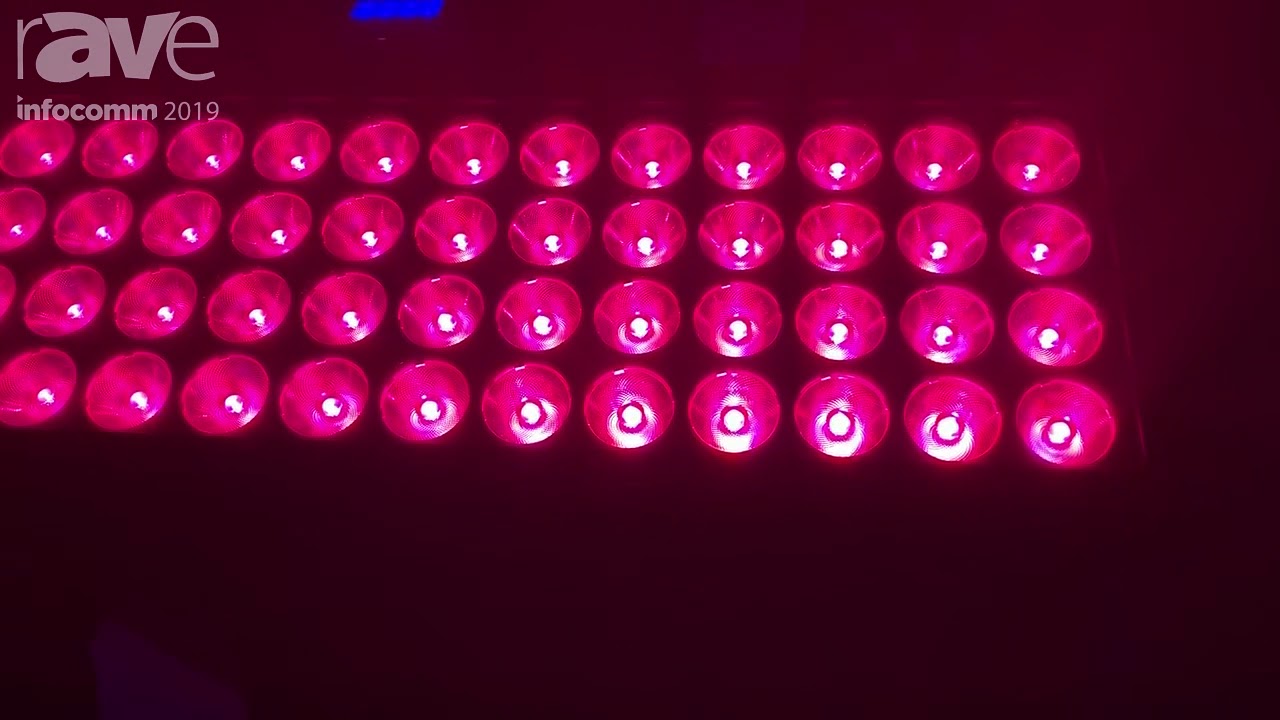 InfoComm 2019: SGM Lighting Demos the IP-65/66-Rated P-10 RGBW LED ...
