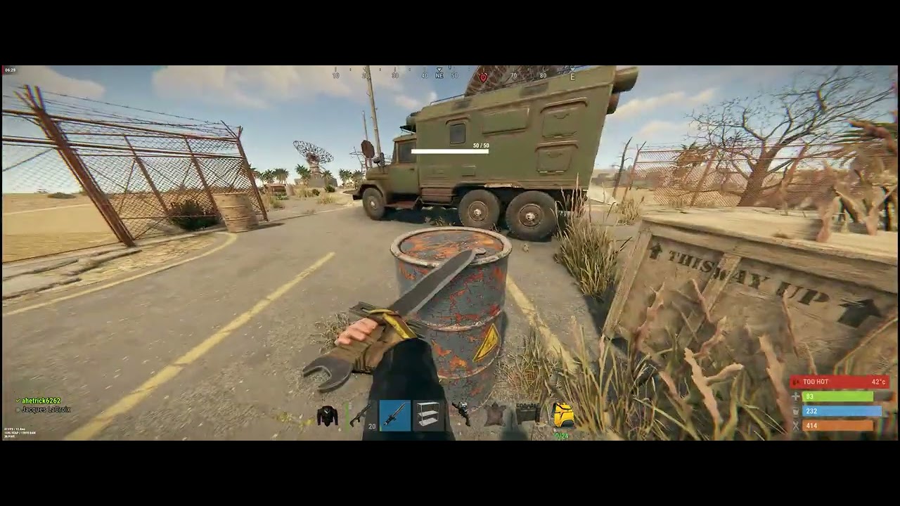 Rust - More barrels for Aiden - YouTube