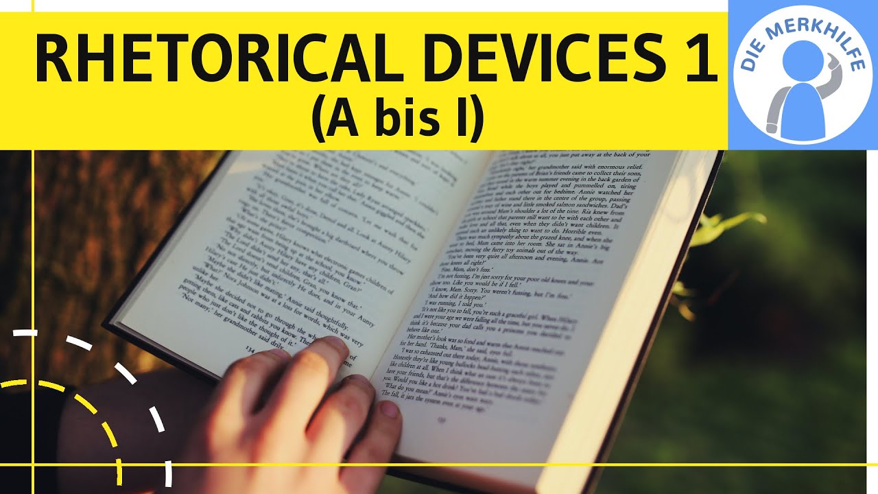 Rhetorical devices 1 (A bis I) - Englisch rhetorische Stilmittel ...