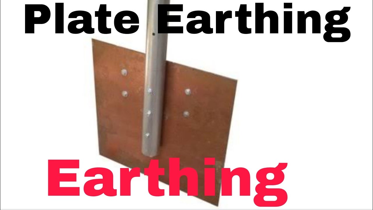 Plate Earthing for house || How Earthing is done - YouTube