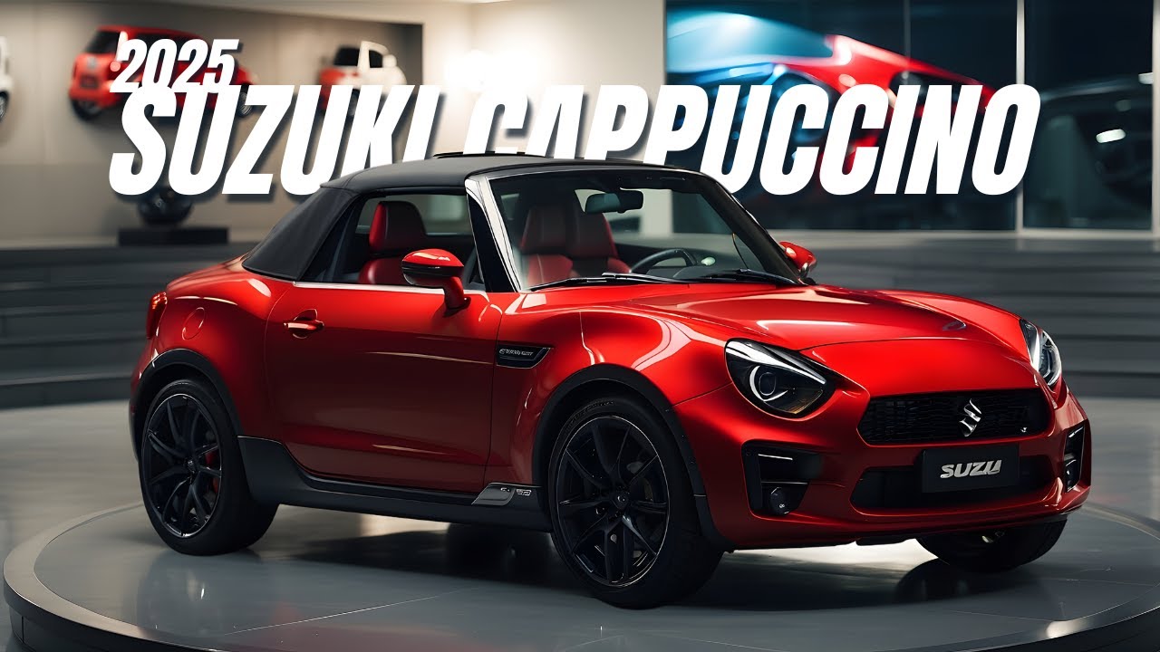Amazing ! Unveiling the 2025 Suzuki Cappuccino : Stunning New Design ...