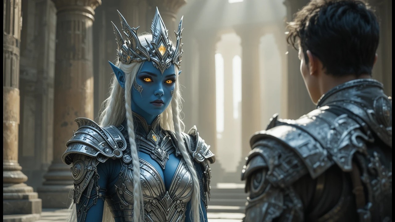 The Alien Queen Ordered Him to Kneel—The Human Smiled and Dared Her to Try | HFY Sci-Fi Story ...