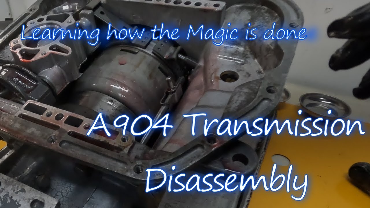 A904 Transmission Disassembly - Comanche crawler build - YouTube