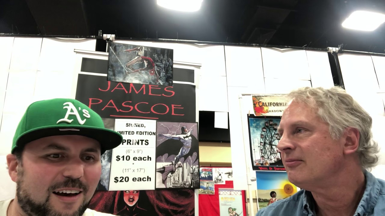 Interview with Marvel/DC Artist James Pascoe - YouTube