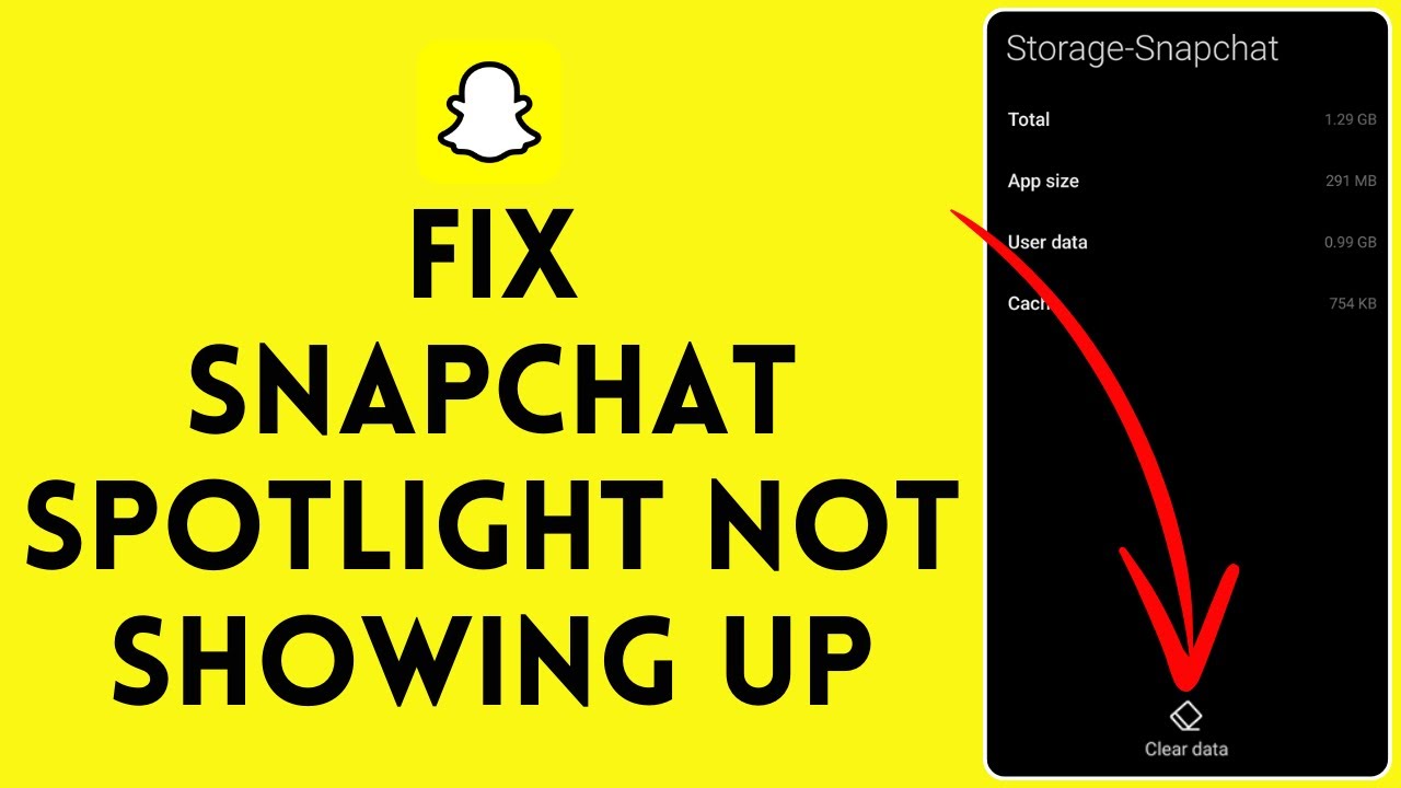 How to Fix Snapchat Spotlight if Not Showing Up 2024 - YouTube