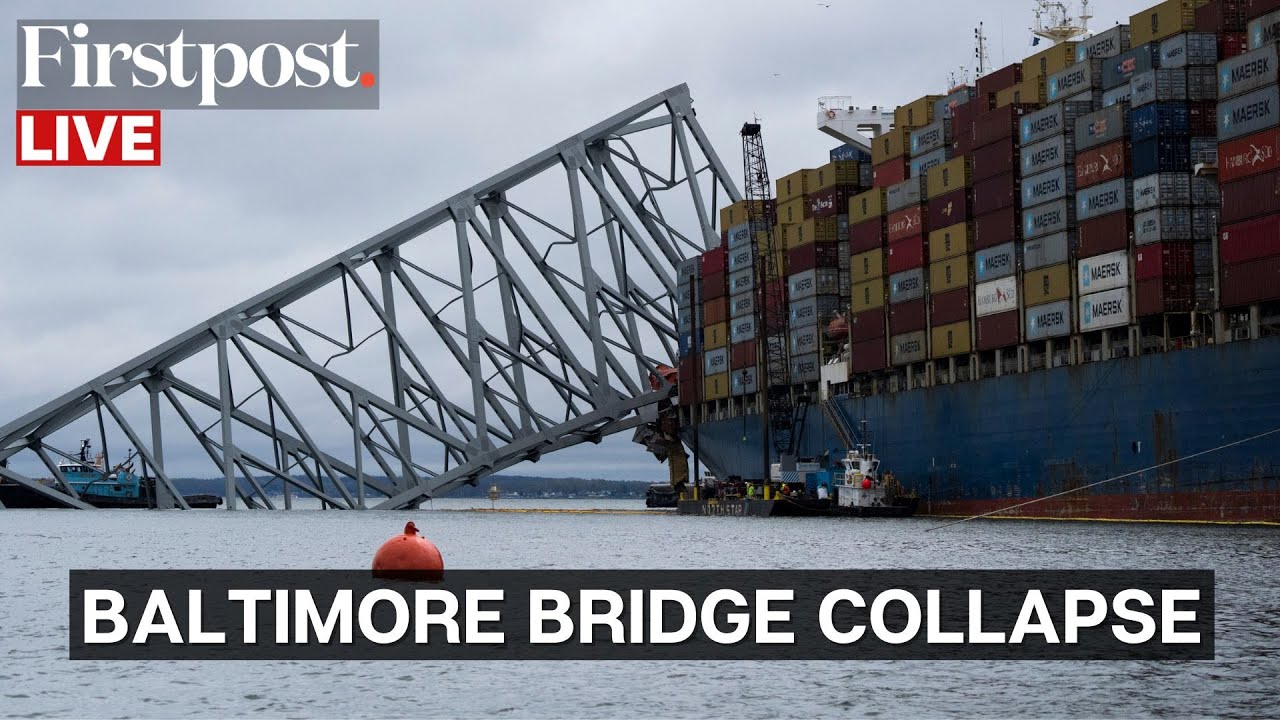 Baltimore Bridge Collapse LIVE: New Images Capture Wreckage Underwater ...