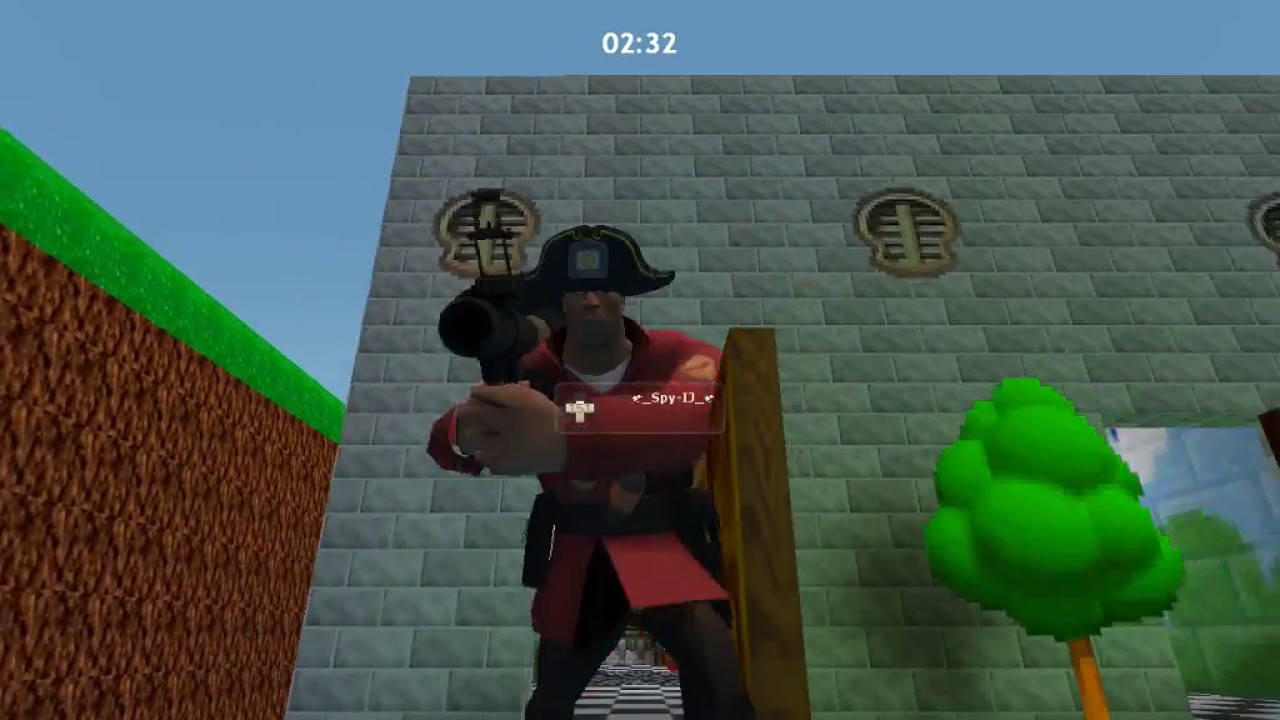 TF2 - DEATH RUN soldier clutches it - YouTube