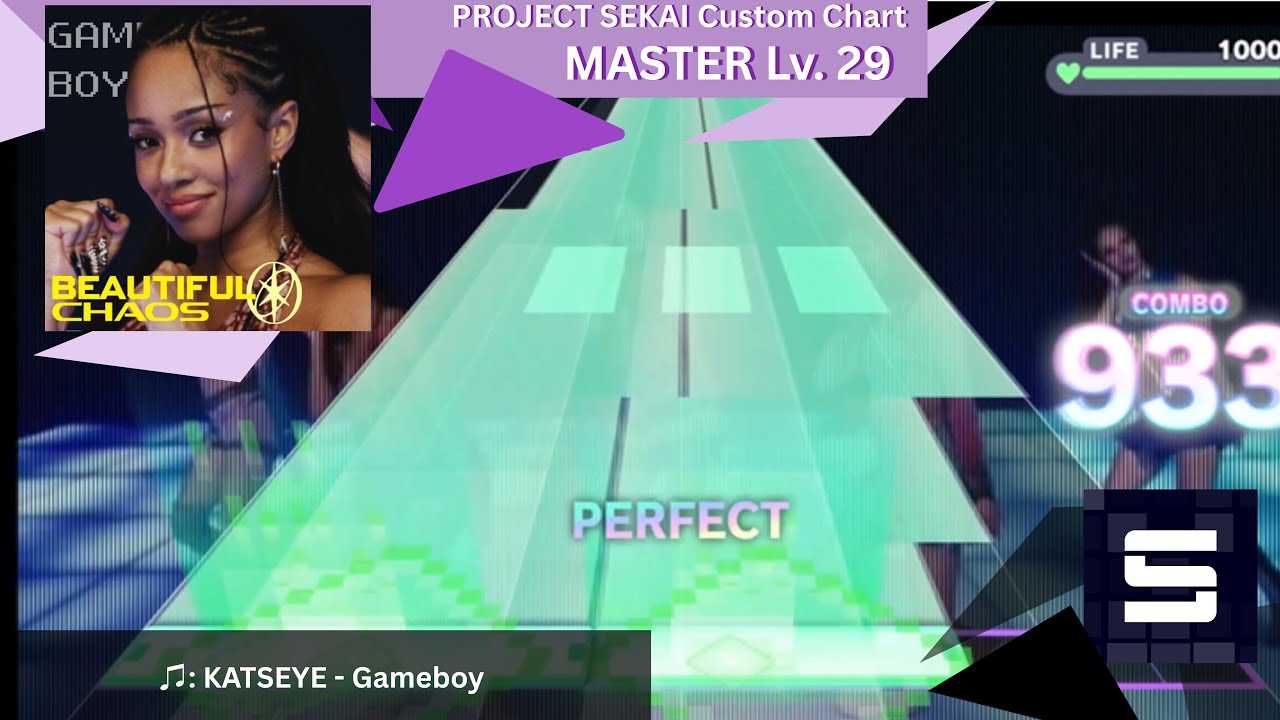 【Project Sekai Custom Chart】Gameboy | KATSEYE【MASTER Lv. 29】 - YouTube