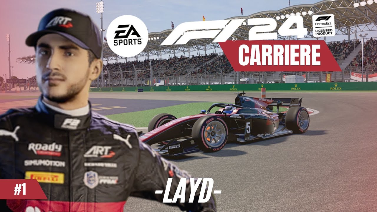 F1 24 MODE CARRIERE #1 - UN DEBUT CHEZ ART ! - YouTube