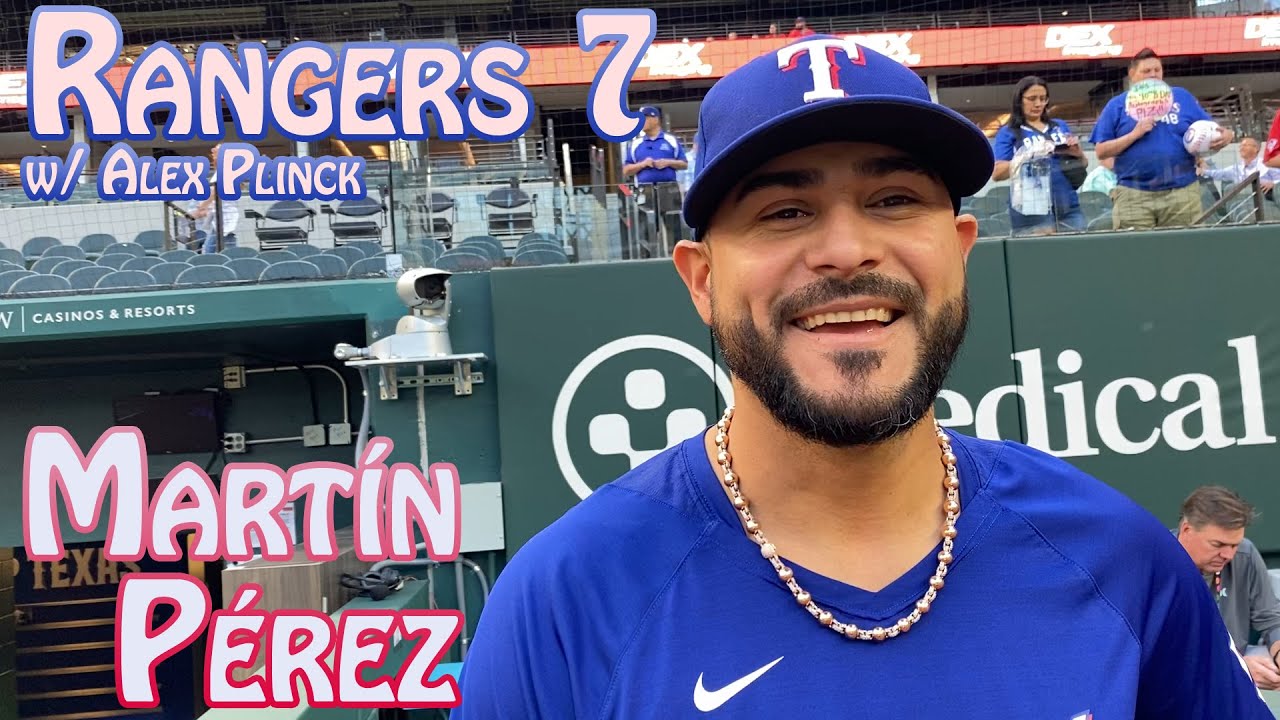 Rangers 7 w/ Martín Pérez - YouTube