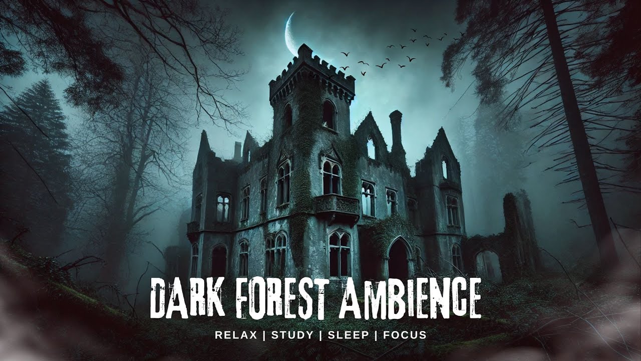 Dark Forest at Midnight | Instrumental Music for Focusing on Work and Rest - YouTube