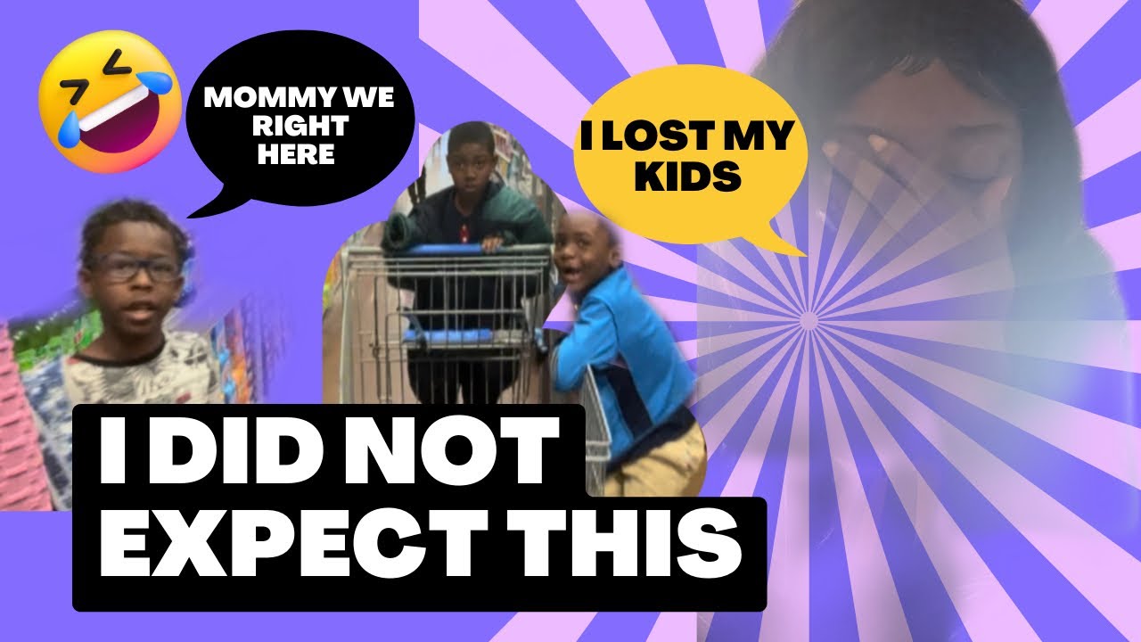 #kids #walmart My Kids Got Lost In Walmart I DIDNT EXPECT THIS ‼️ ...