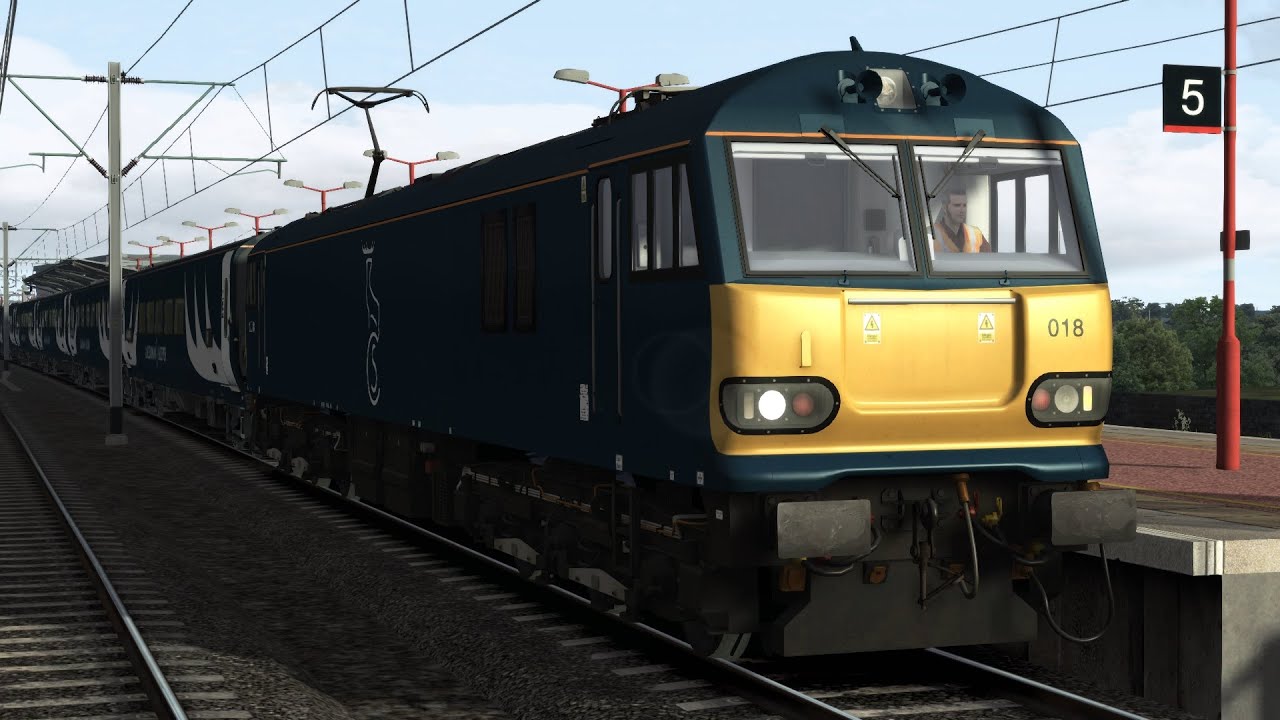 Train Simulator Classic | Class 92 Caledonian Sleeper 92018 | WCML ...