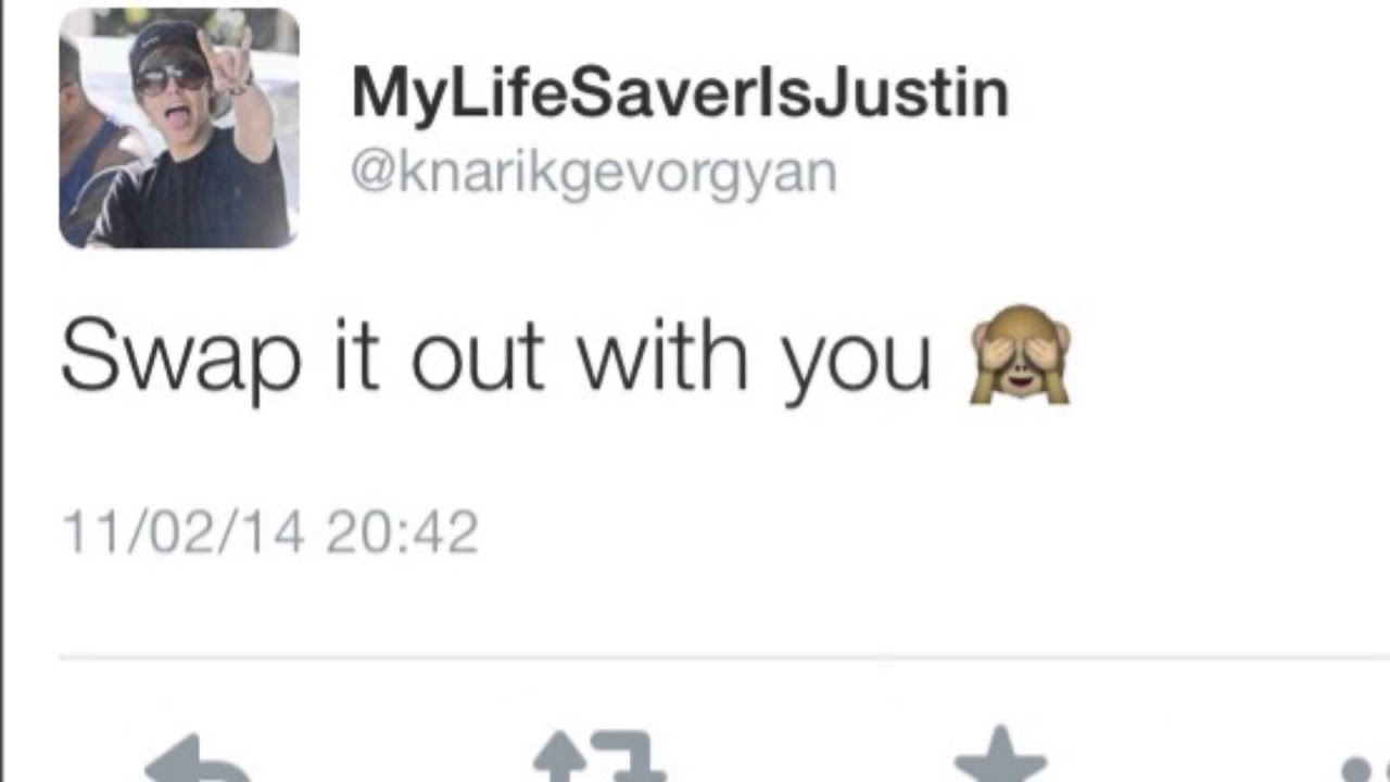Justin Bieber - Swap it out (lyrics) - YouTube