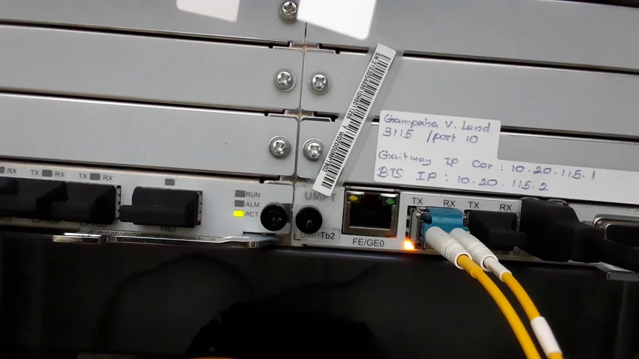 Huawei LTE BTS normal working condition.. - YouTube