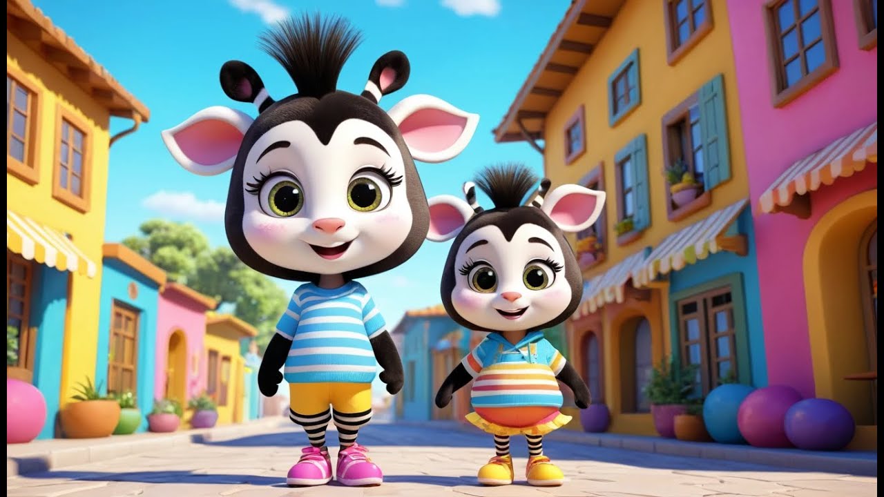 Zebra Song – Count the Stripes! | Fun Animal Counting Song for Kids ...