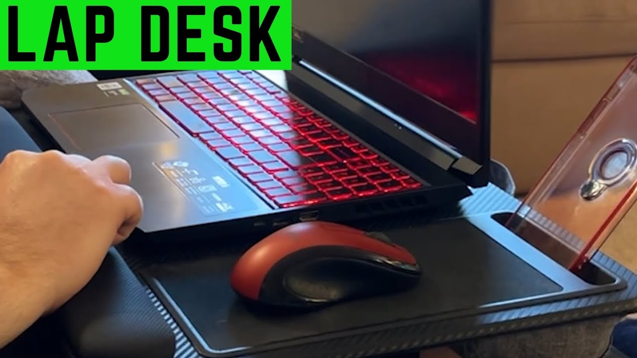 LapGear Home Office Pro Lap Desk - YouTube