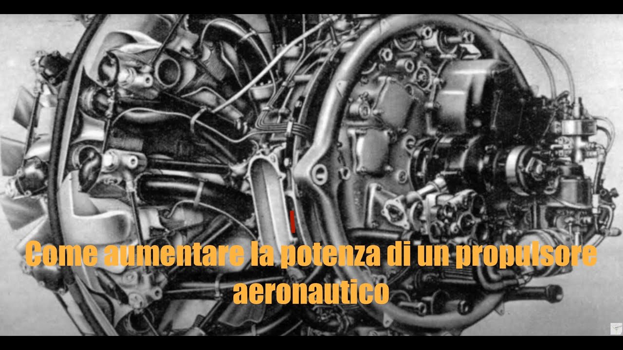 aumento di potenza dei propulsori aeronautici a pistoni - YouTube