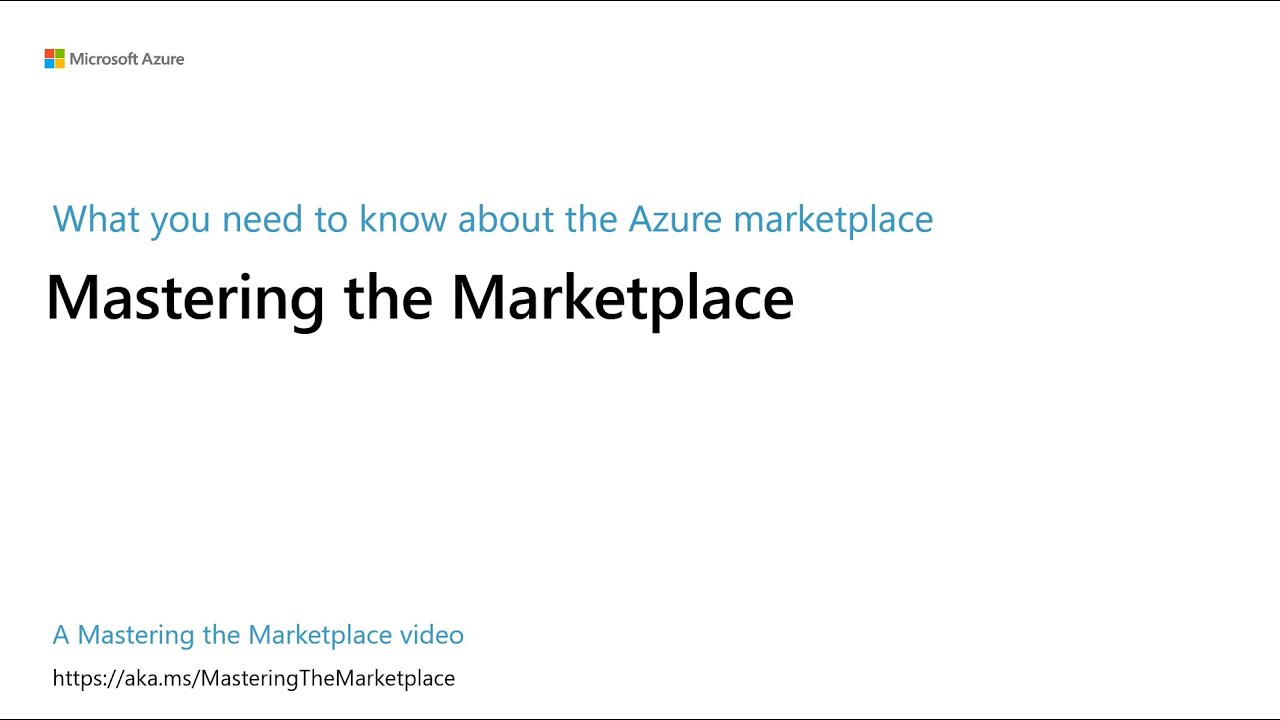 Choose your Azure Marketplace offer type - YouTube