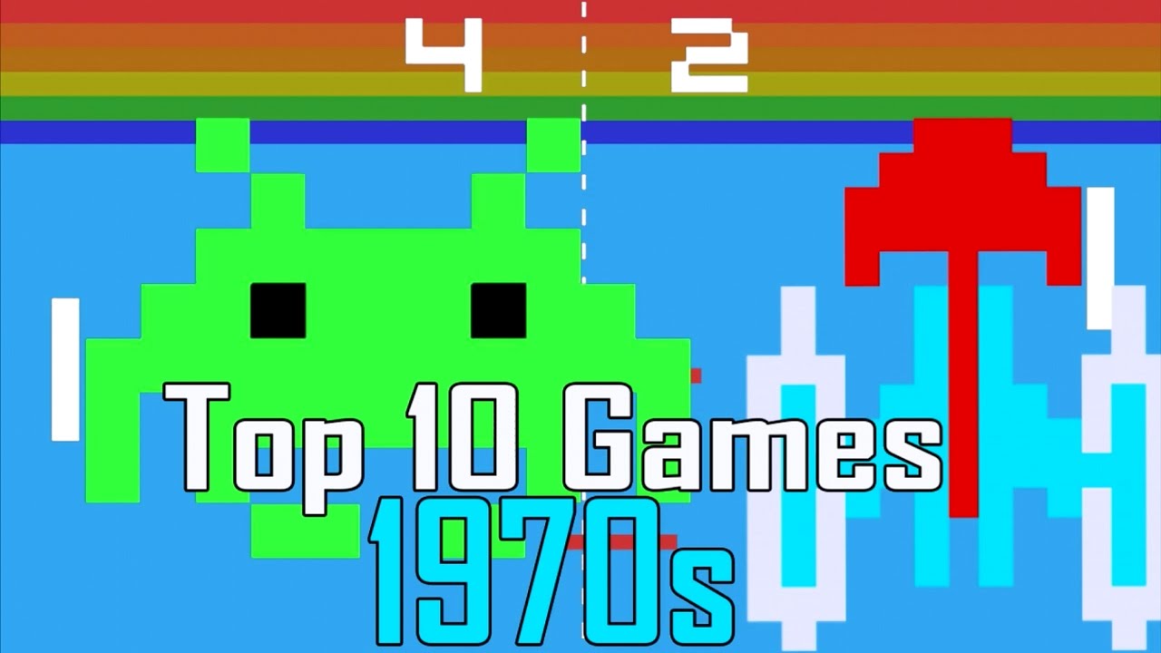 Top 10 Games 1970s | Time Capsule - YouTube