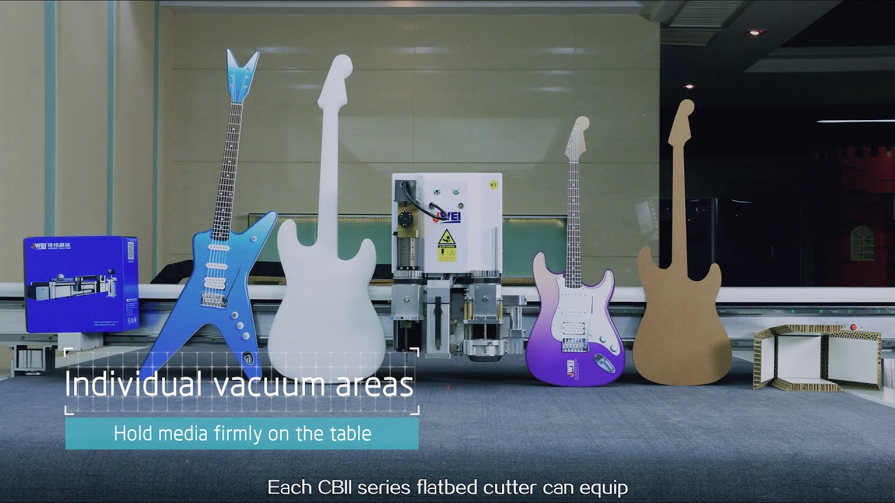 JWEI CB03II Digital Cutter: Cutting Solutions Across Industries - YouTube