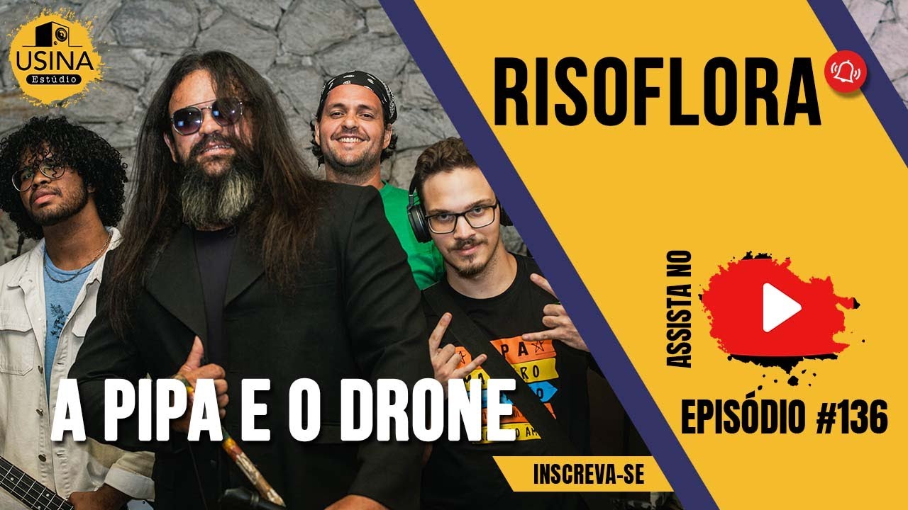 Usina Studio Sessions #136 | Risoflora - A Pipa e o Drone - YouTube