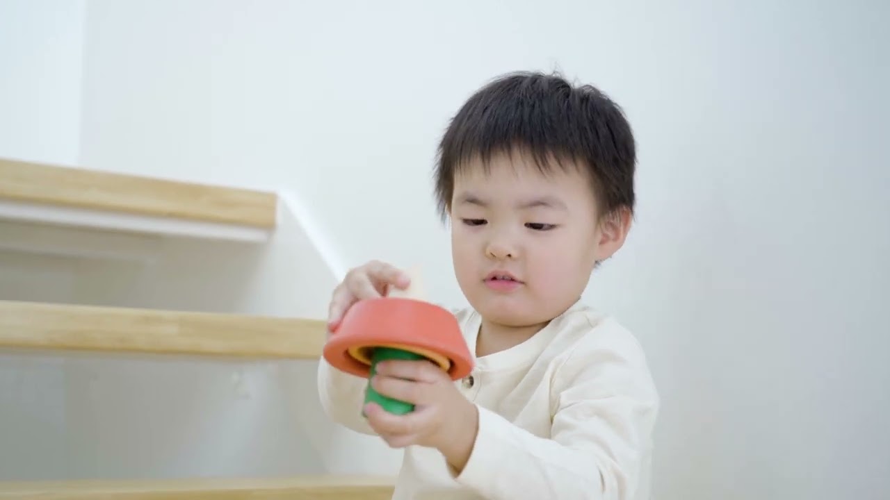 PlanToys | Cone Sorting - Unit Plus - YouTube