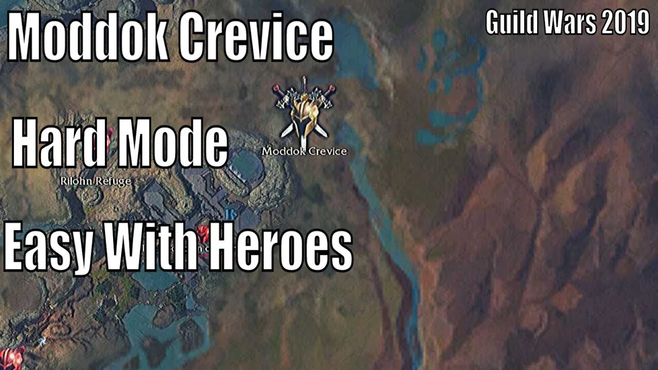 Moddok Crevice Hard Mode | Easy Bonus | Guild Wars Hero Guide 2019 ...