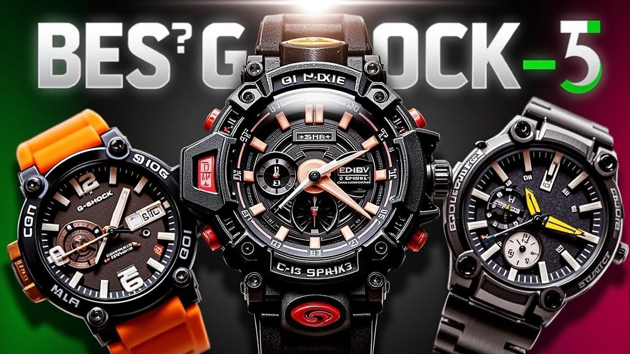 Best G-Shock Watches 2025 | Top5 Best G-Shock Watches - Review - YouTube