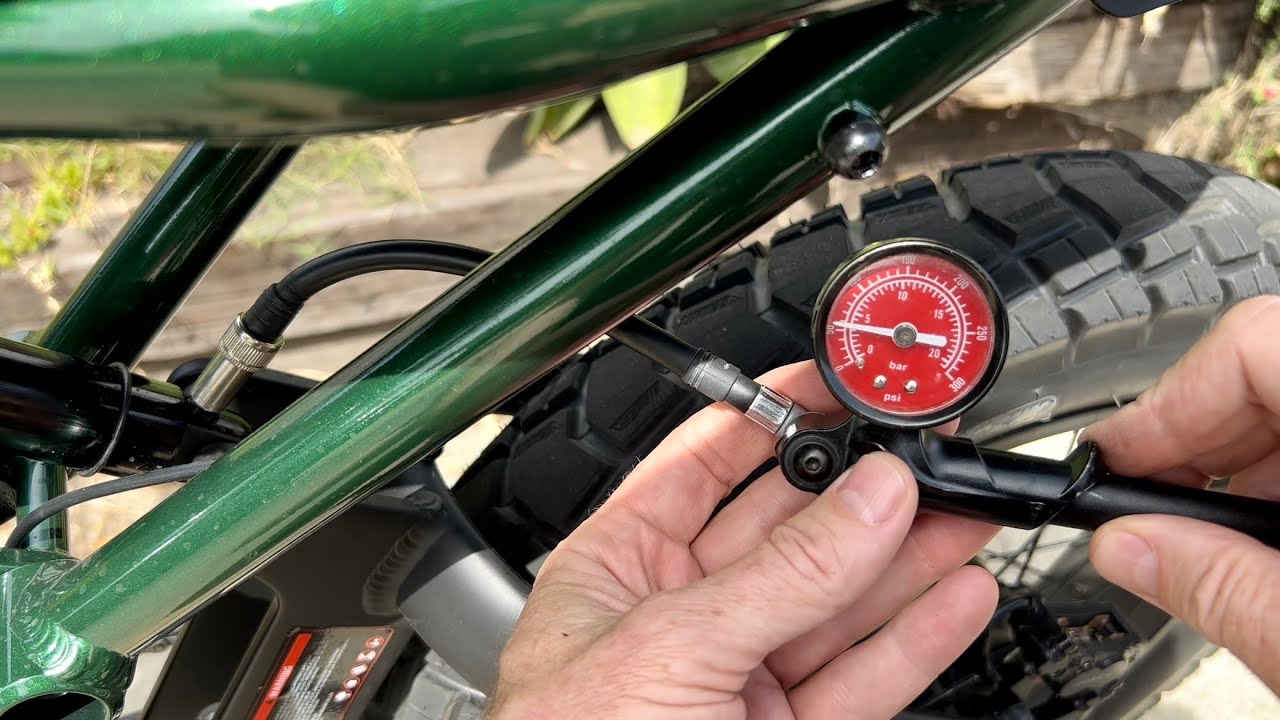 How To Set Up An Air Shock On An E-bike - YouTube