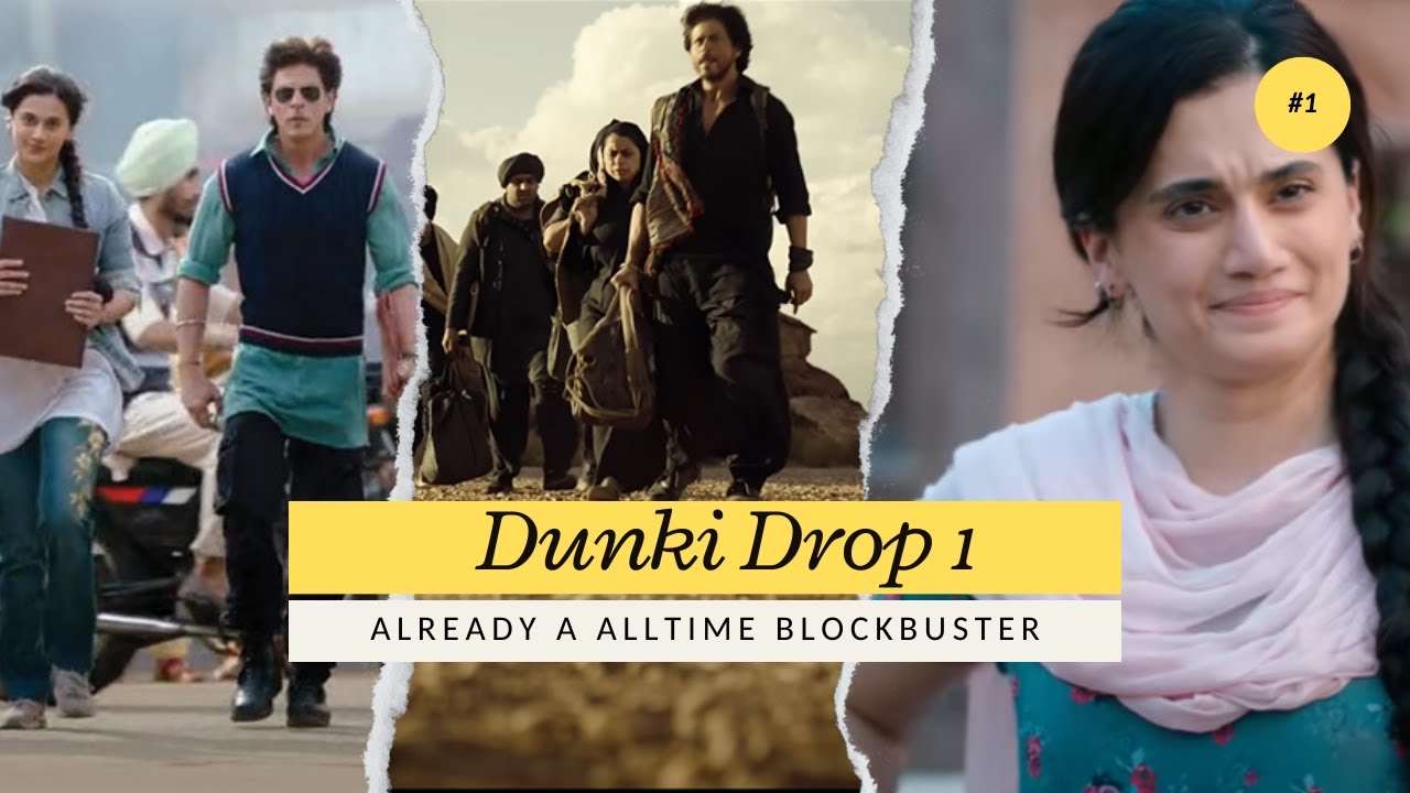 Dunki Drop 1 Review | Shah Rukh Khan | Rajkumar Hirani - YouTube