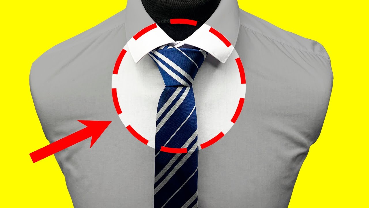 How To Tie A Tie Easy Way For BEGINNERS - YouTube