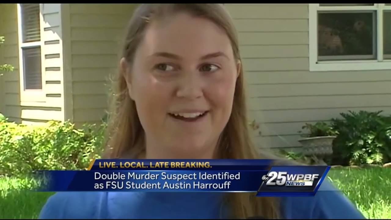 Double murder suspect identified as FSU student Austin Harrouff - YouTube