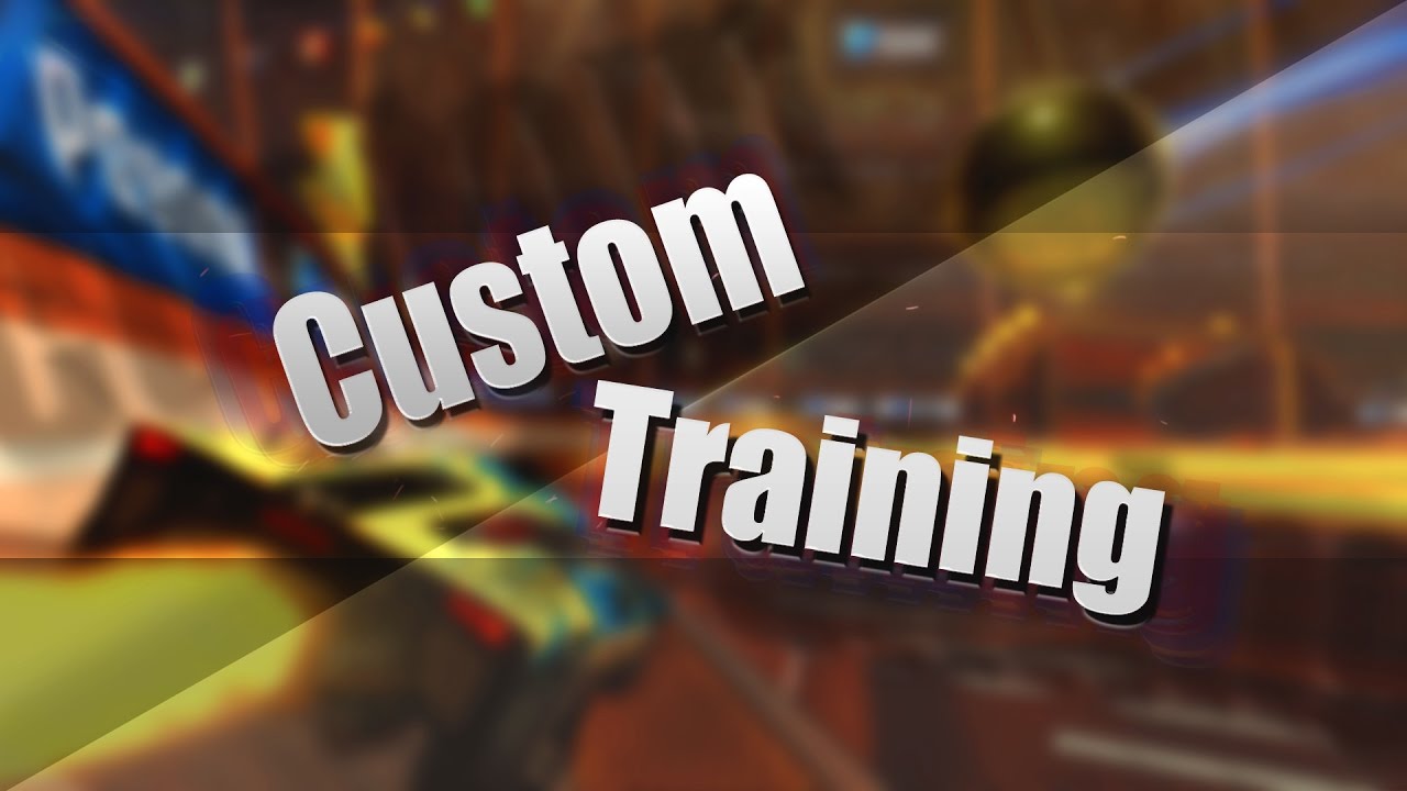 Rocket League - MK´s Custom Training - YouTube